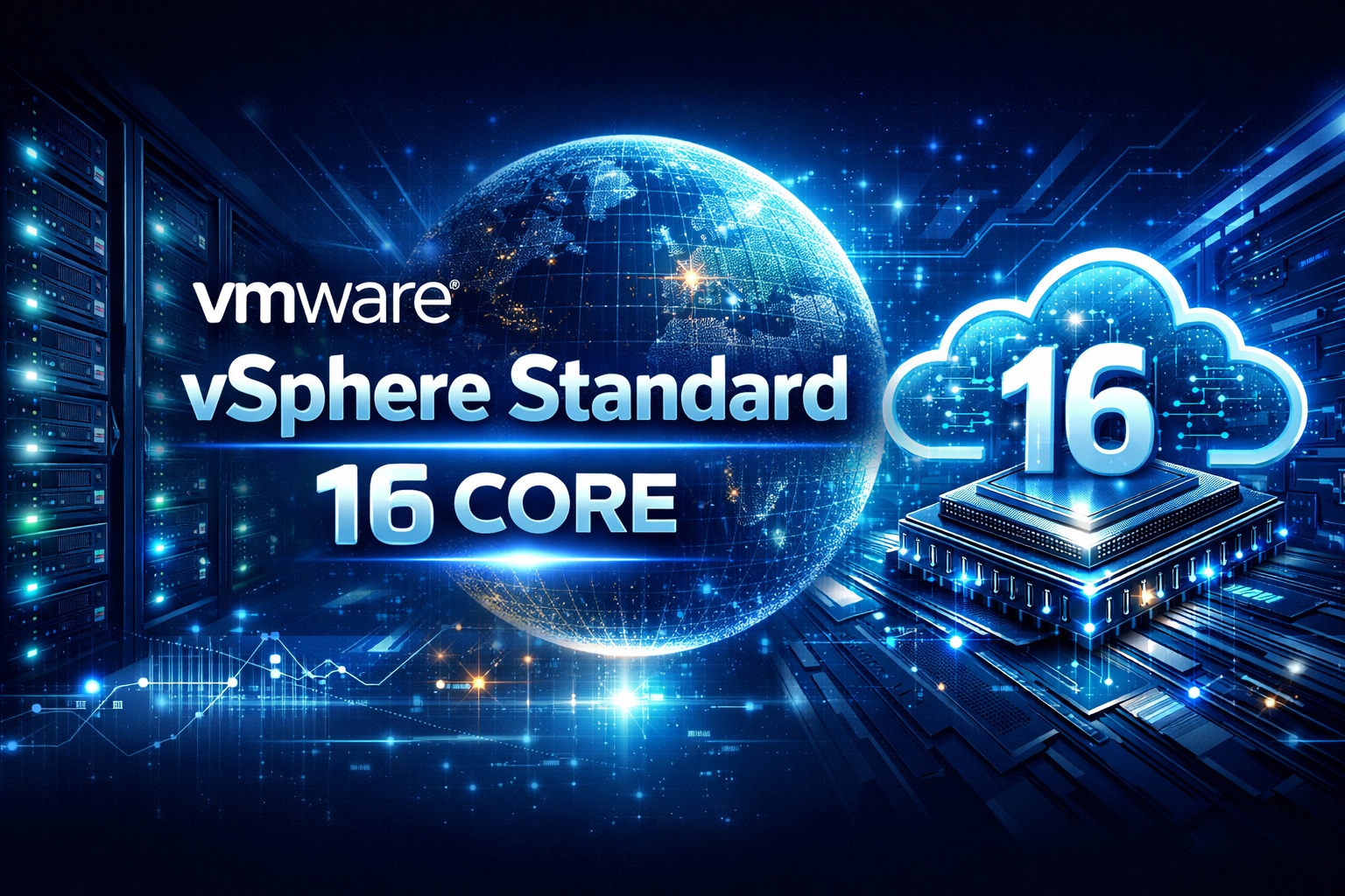 VMware vSphere Standard 1 Yıl 16 Core Lisans | VMware Yetkili Satıcı | NETSUN Bilişim
